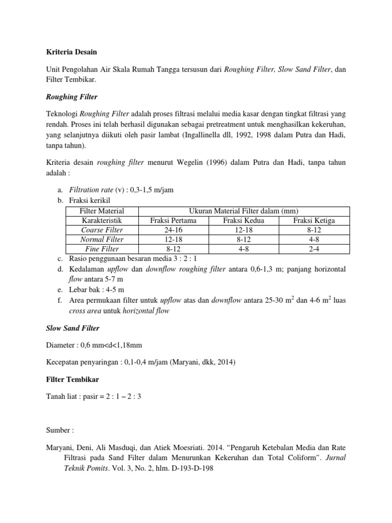 Kriteria Desain | PDF