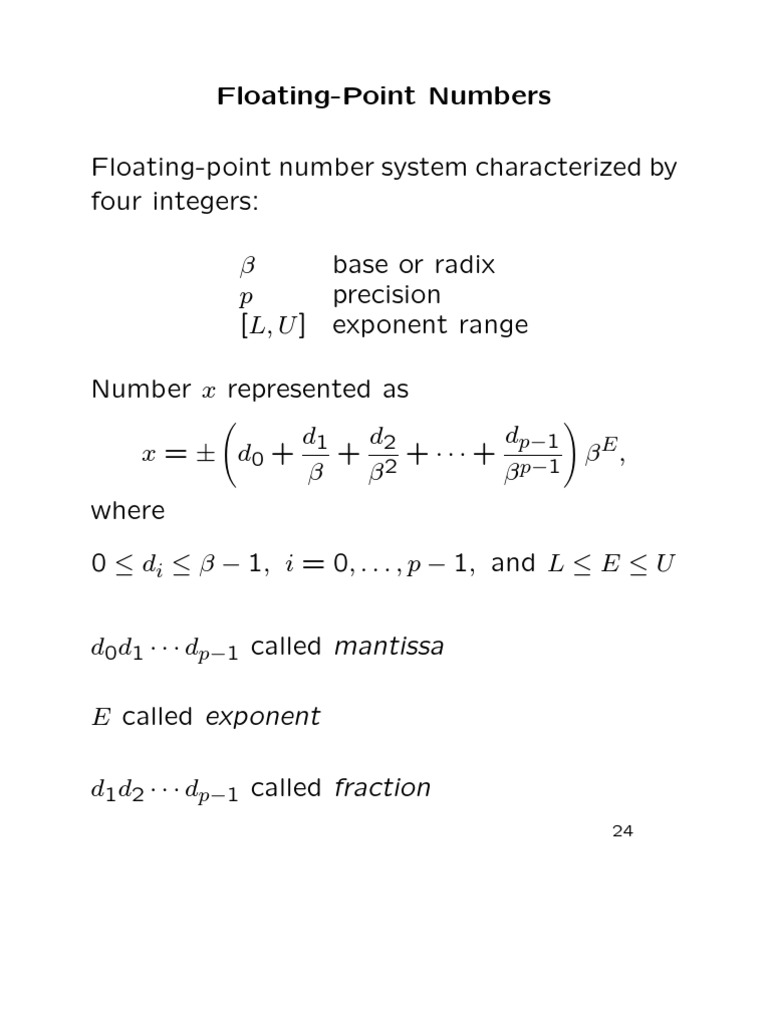 Float | Rounding | Discrete Mathematics