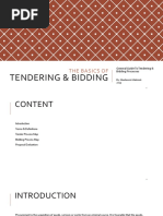 Tender Checklist | PDF | Business