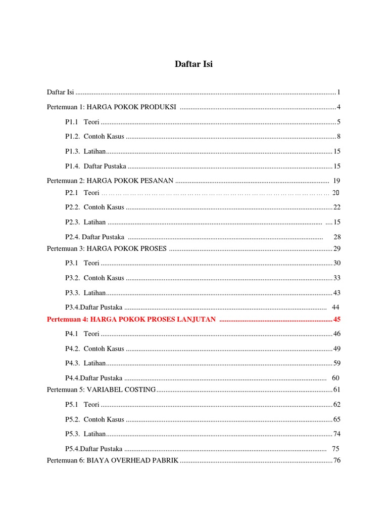 Akuntansi Biaya & Prak | PDF