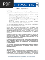 Ergonomic Risk Assessment (ERA) Assignment | PDF | Human Factors And Ergonomics | Working Conditions