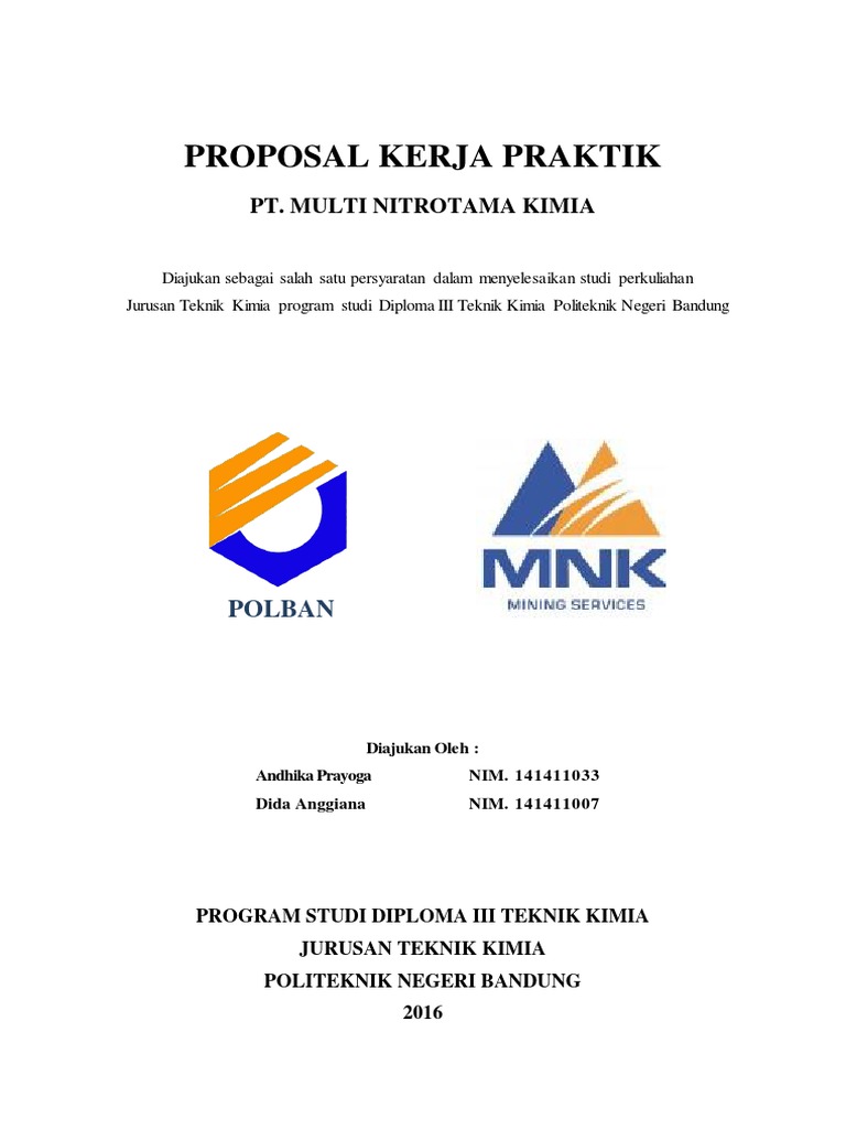 Contoh Proposal KP | PDF