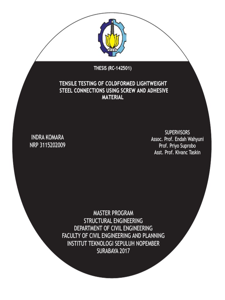 Cover CD Thesis | PDF | Technology & Engineering