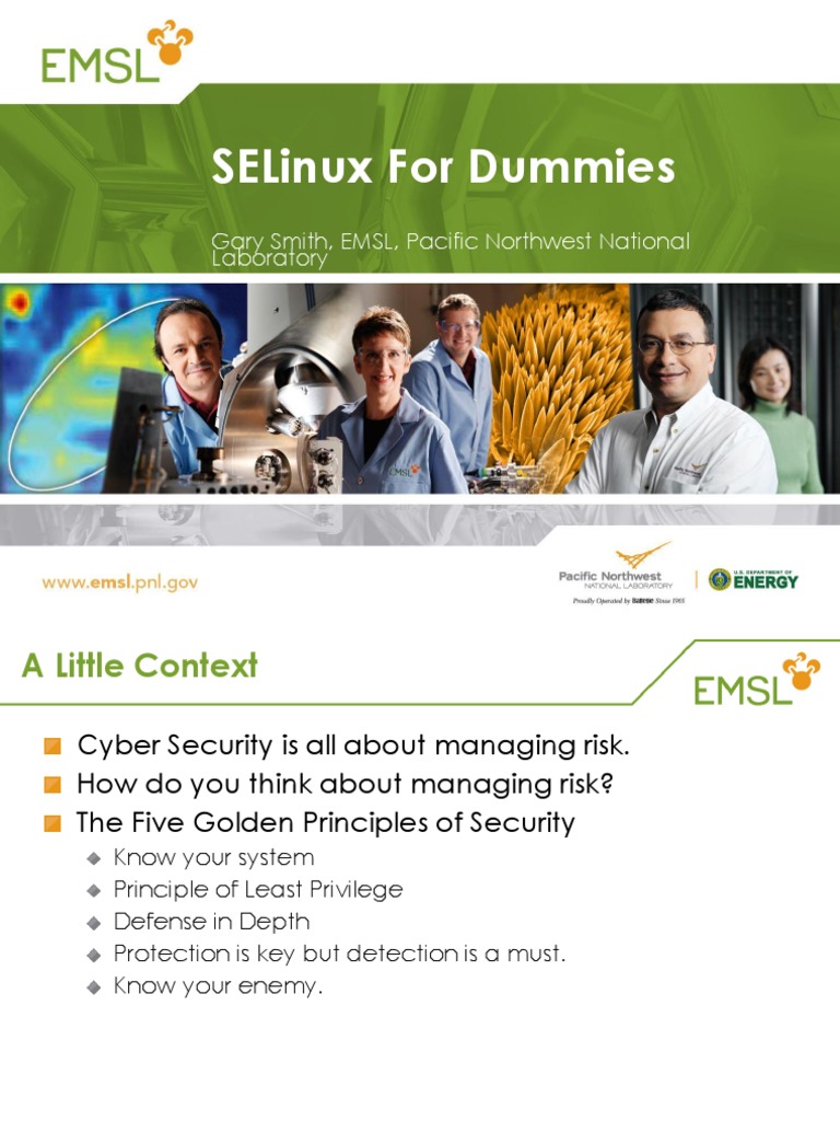 SELinux For Dummies | PDF | Operating System Technology | Computer Architecture