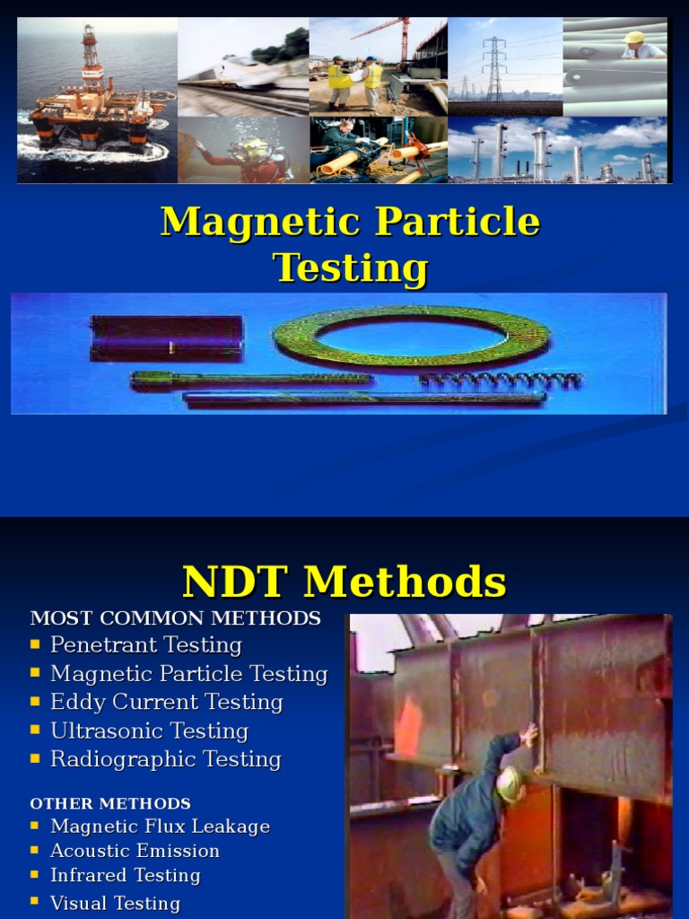 Magnetic Particle Testing 1 | PDF | Magnetism | Flux