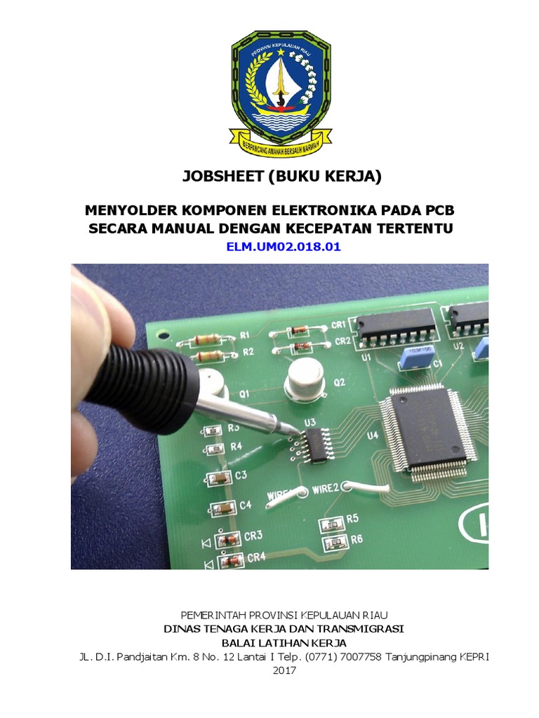 Jobsheet (Buku Kerja) Penyolderan | PDF