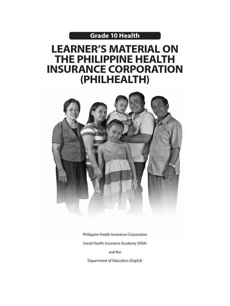 LearnersMaterial PhilHealth | PDF | Health Economics | Public Sphere