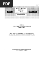 Skema Jawapan - STPM 2013 | PDF