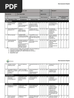 Free 3x3 Risk-Matrix | PDF | Hazards | Risk