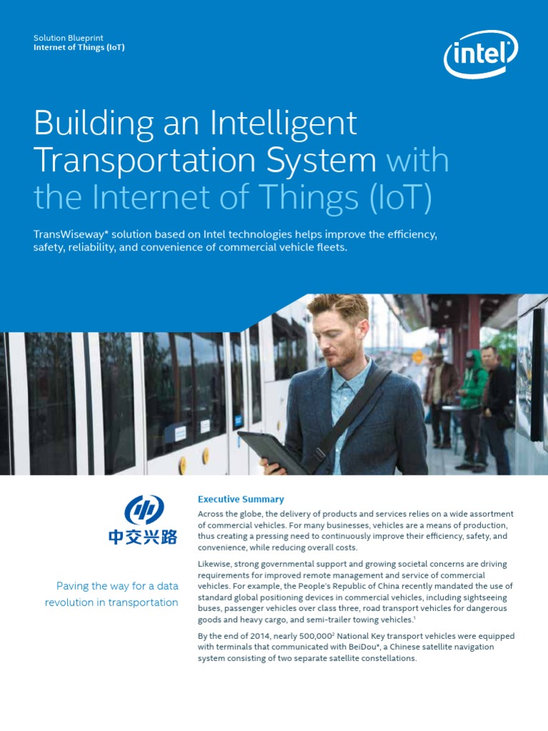 Iot Building Intelligent Transport System Blueprint PDF | PDF ...