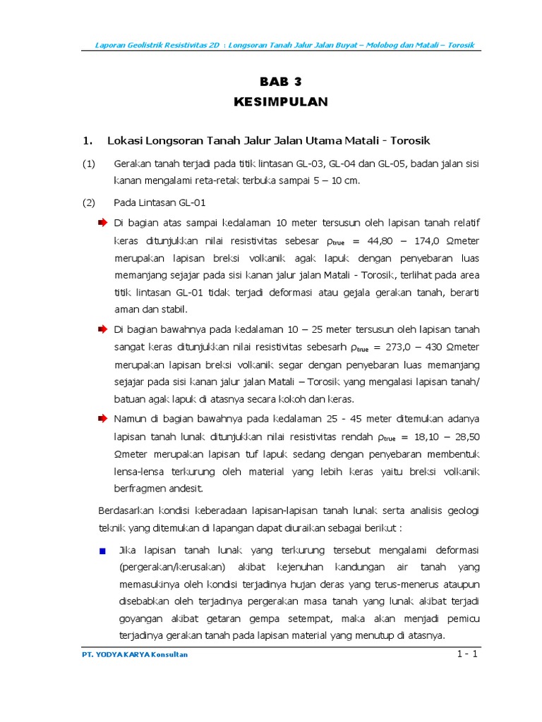 Analisis Longsoran Tanah Torosik | PDF