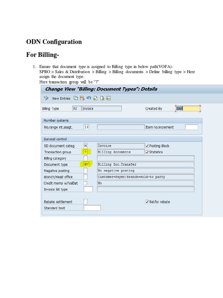 Sap ODN Use | PDF | Business | Computers