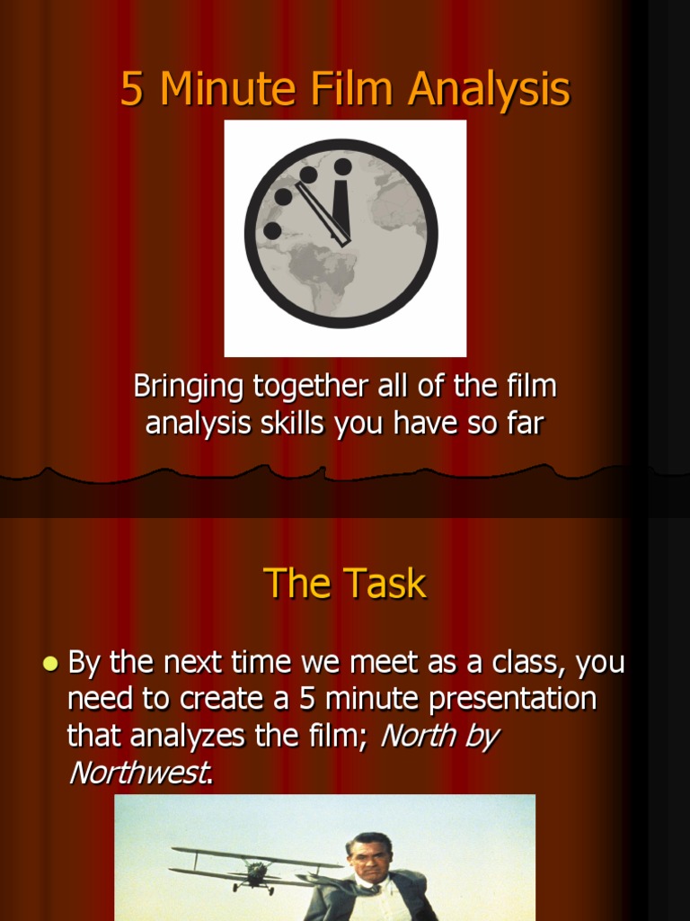 5 Minute Film Analysis: Bringing Together All of The Film Analysis ...