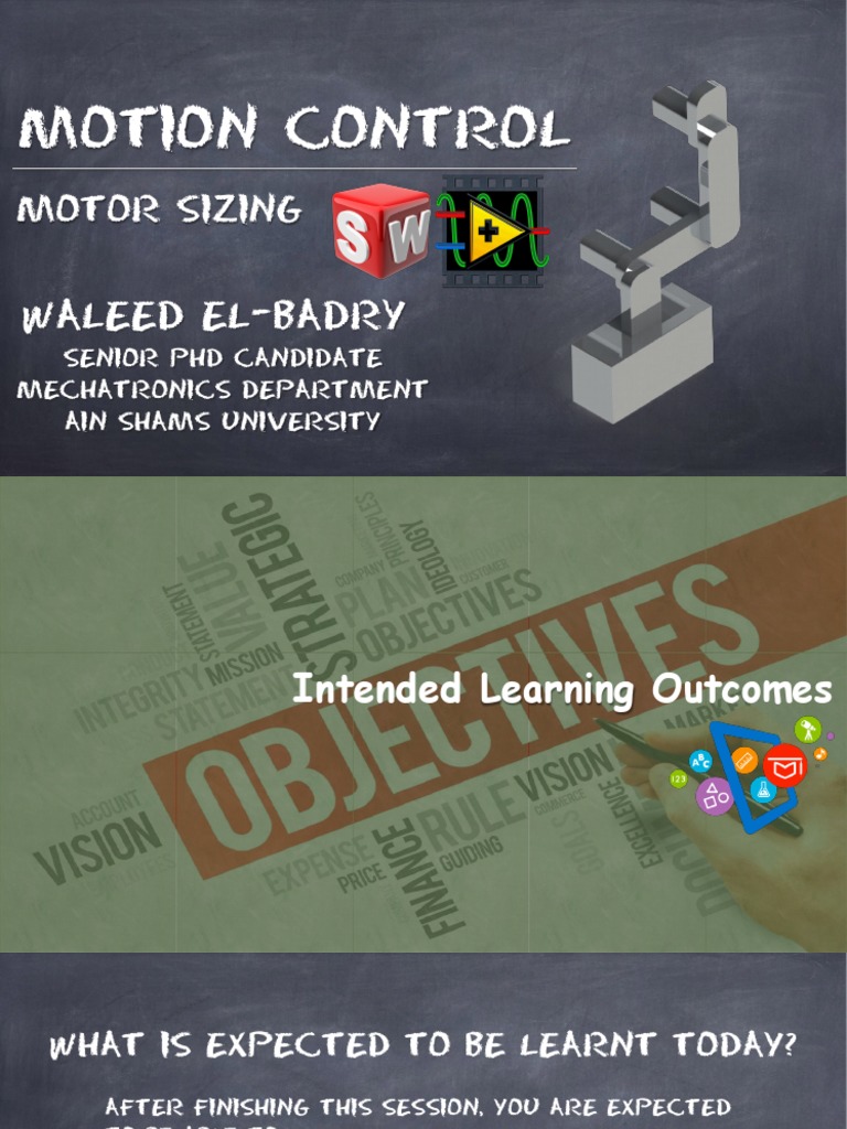 Mechatronics Motor Sizing Using LabVIEW and SolidWorks | PDF ...