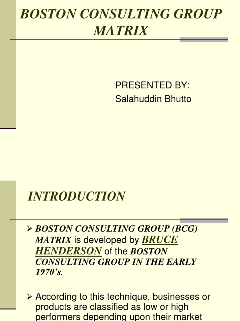 BCG Matrix | PDF | Microeconomics | Economies