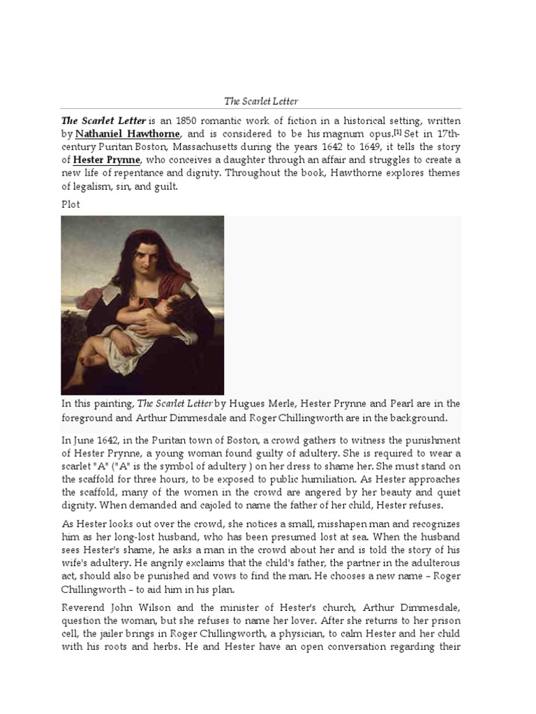 Puritanism and Redemption | PDF | The Scarlet Letter | Religion And Belief