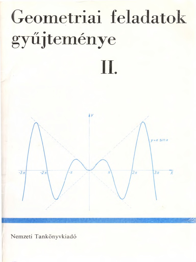 Czapári Soós Geometriai Feladatok Gyűjteménye 2 | PDF