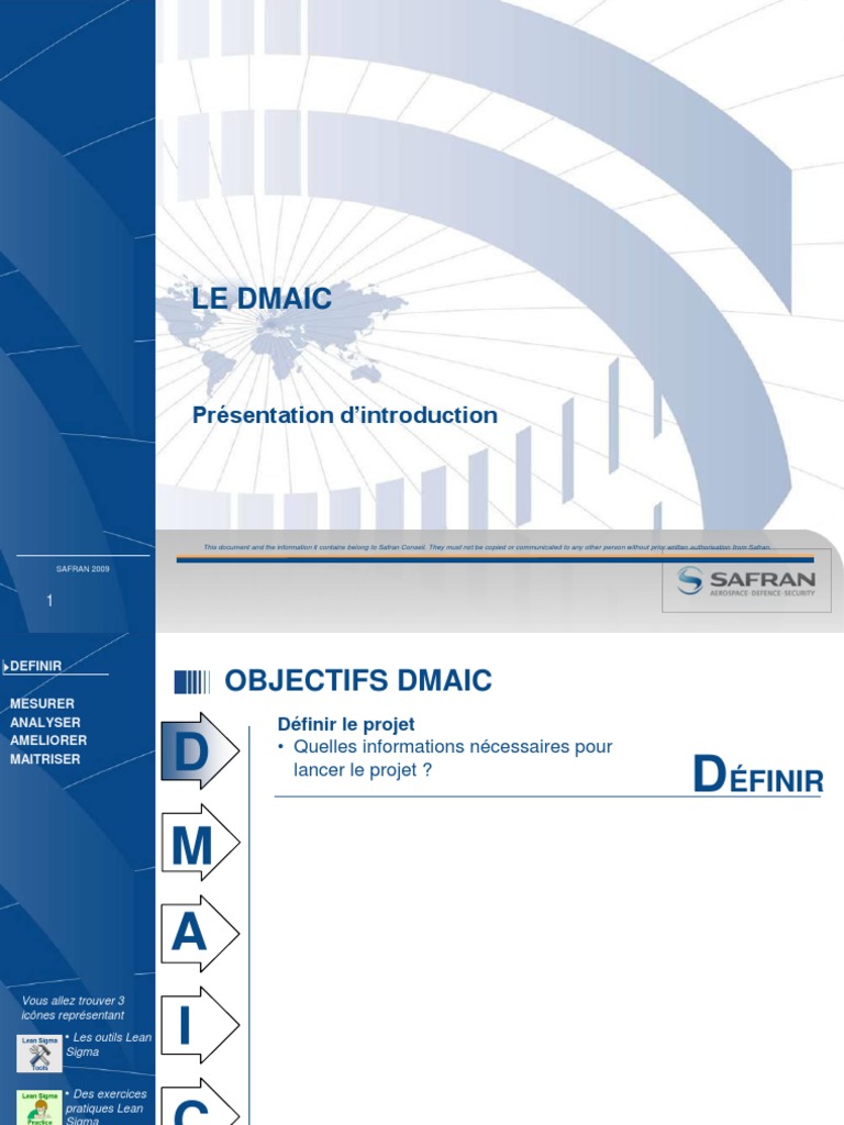 05 - 0 5 Phases DMAIC - Version Courte | PDF | Six Sigma | Production ...