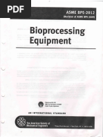 Asme Bpe | PDF | Pipe (Fluid Conveyance) | Mechanical Engineering