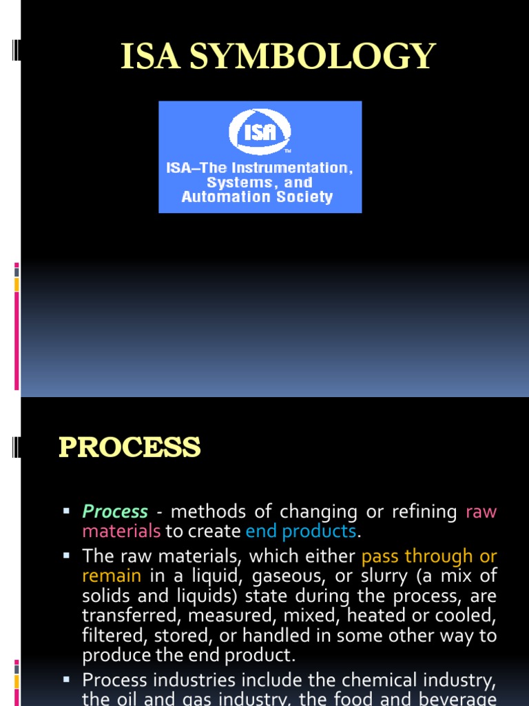 ISA Symbology | PDF | Programmable Logic Controller | Instrumentation