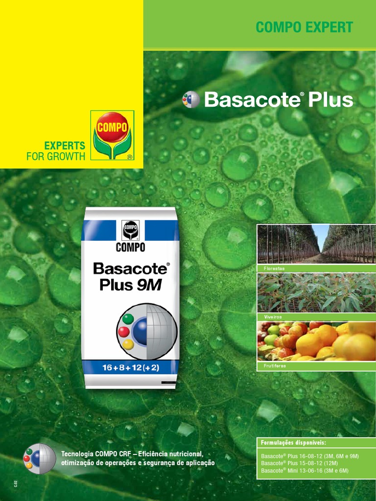 Basacote Plus | PDF | Micronutriente | Fertilizante