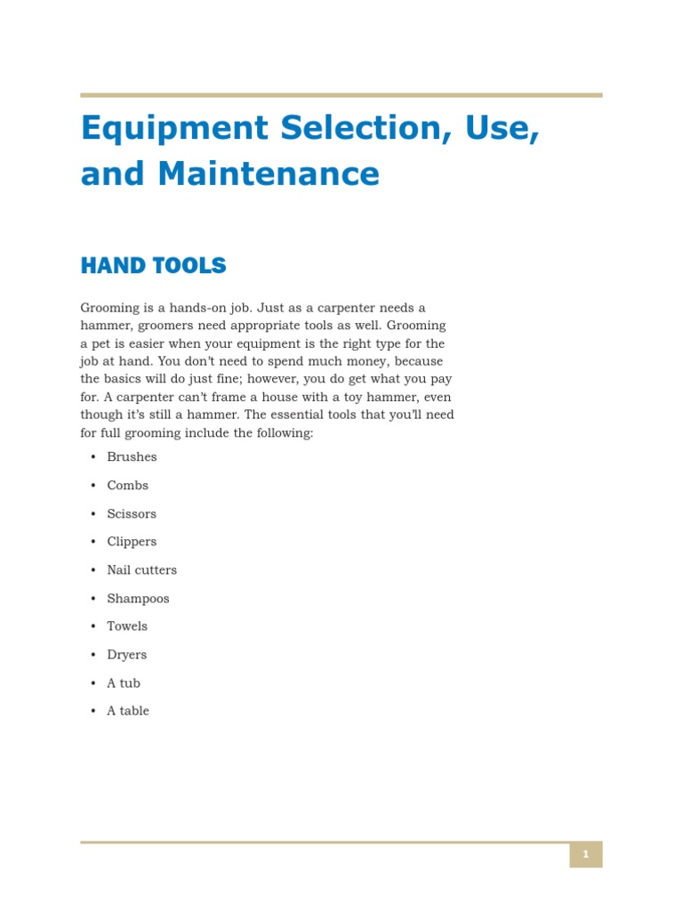 Pet Grooming Guide PDF | PDF | Scissors | Nature