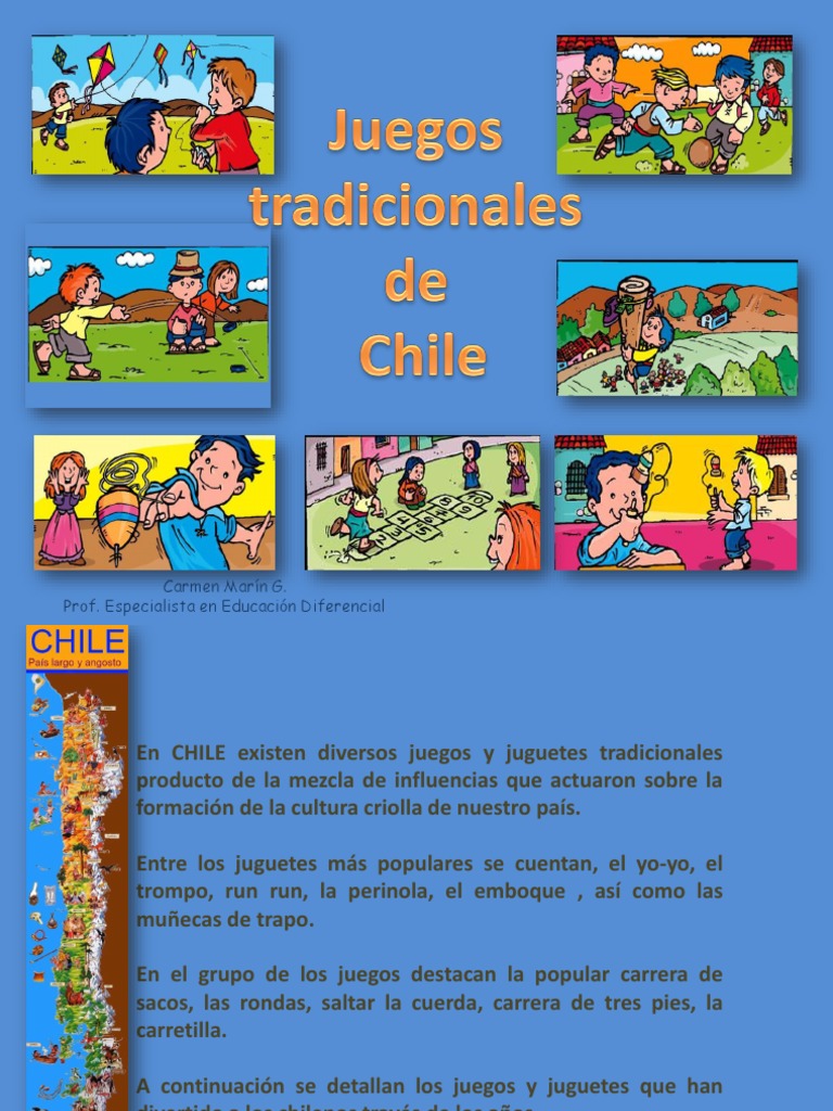 Juegos Tradicionales de Chile PT | PDF | Juguetes | Ocio