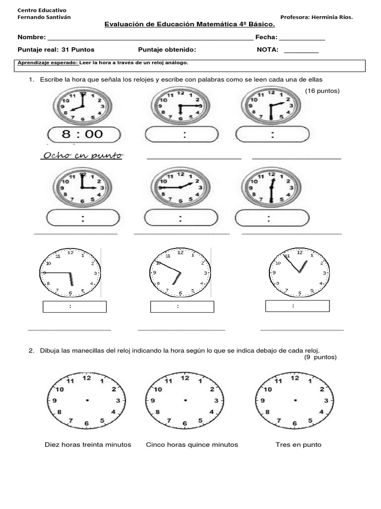 Prueba de La Hora | PDF | Crecimiento personal y profesional | Finanzas ...