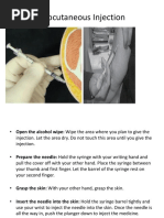 Z-Track Injection Guide for Nurses | PDF | Injection (Medicine ...