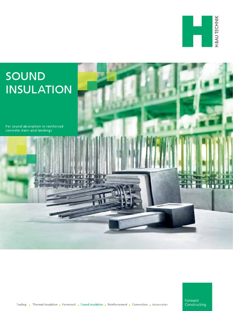 Sound Insulation | PDF | Stairs | Structural Steel