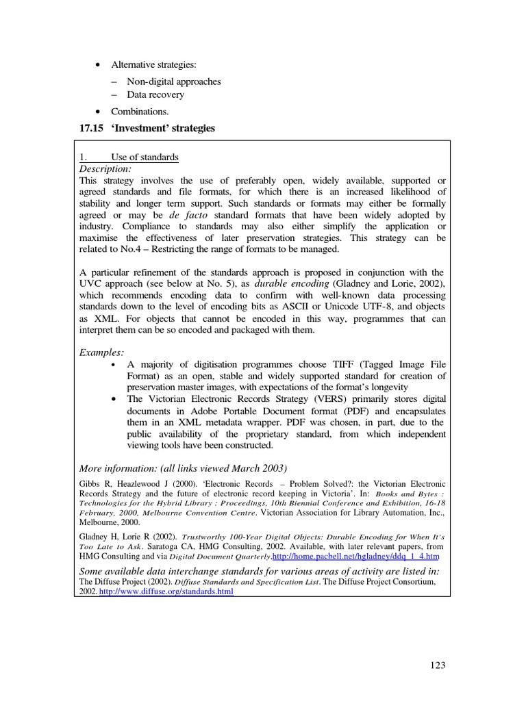Digital Preservation Strategies Explained | PDF | Records Management ...