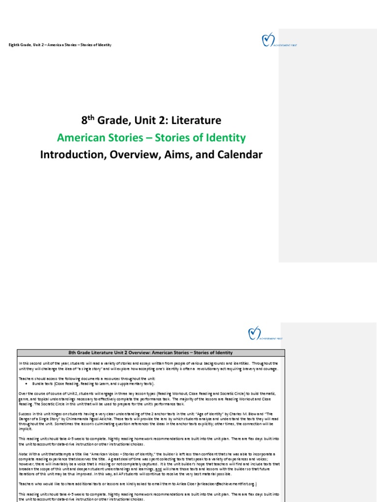Exploring Identity Through Literature: An Analysis of American Stories ...