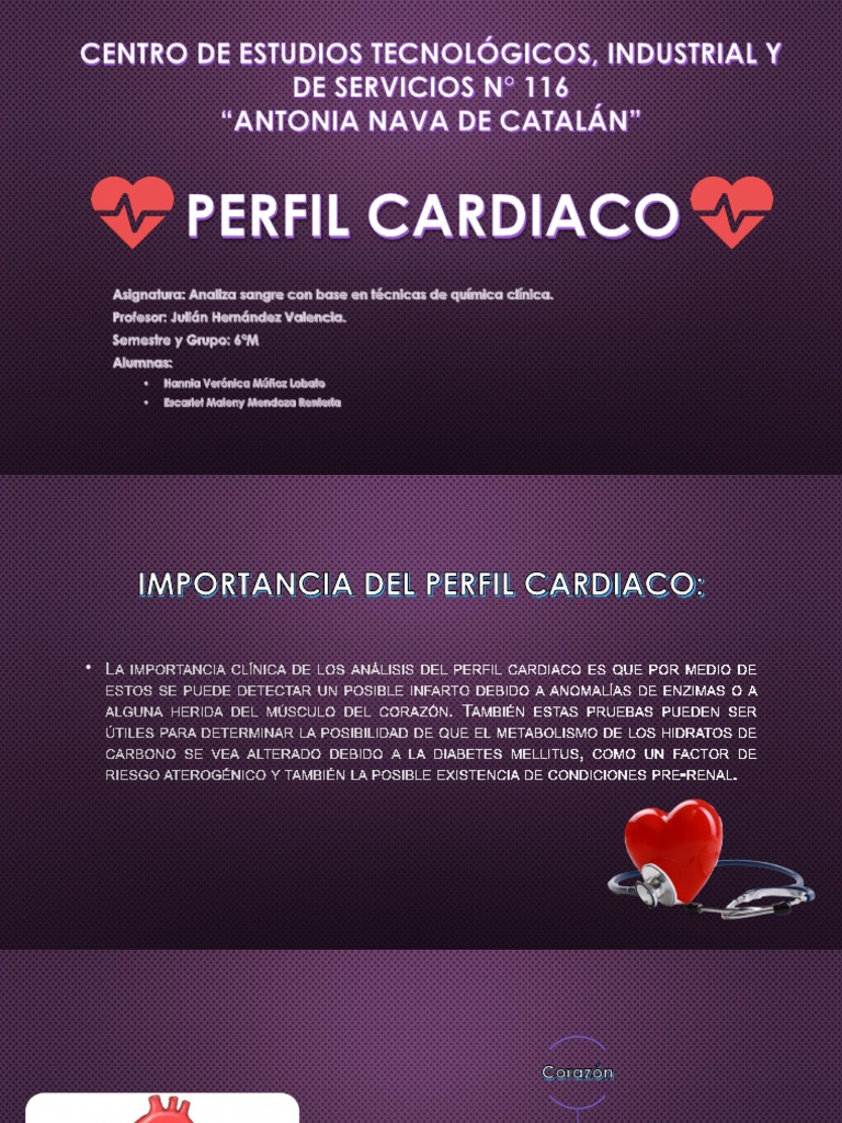 Perfil Cardiaco | PDF | Histología | Biología Celular