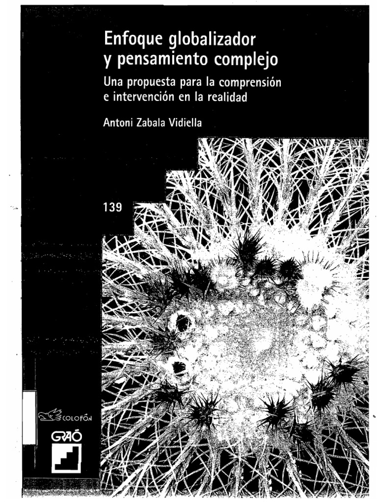 Antonio Zabala - Enfoque Globalizador | PDF