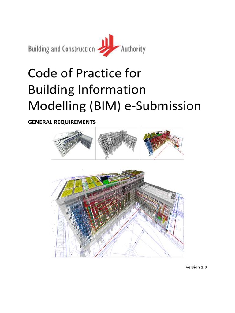 1 CP For Bim Esubmission GR v1 PDF | PDF | Building Information ...