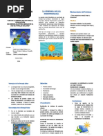 Triptico Panel Solar | PDF | Energía solar | Panel solar