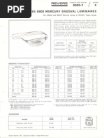 Benjamin Lighting RLM Industrial Incandescent Brochure 1976 | PDF ...