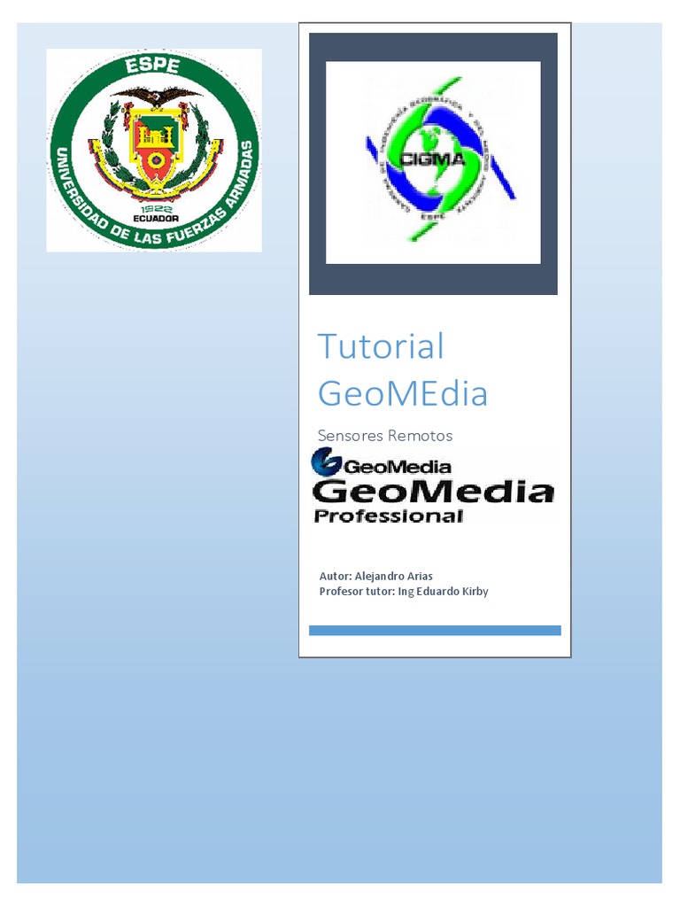 Tutorial GeoMEdia | PDF | Sistema de información geográfica | Sistema ...