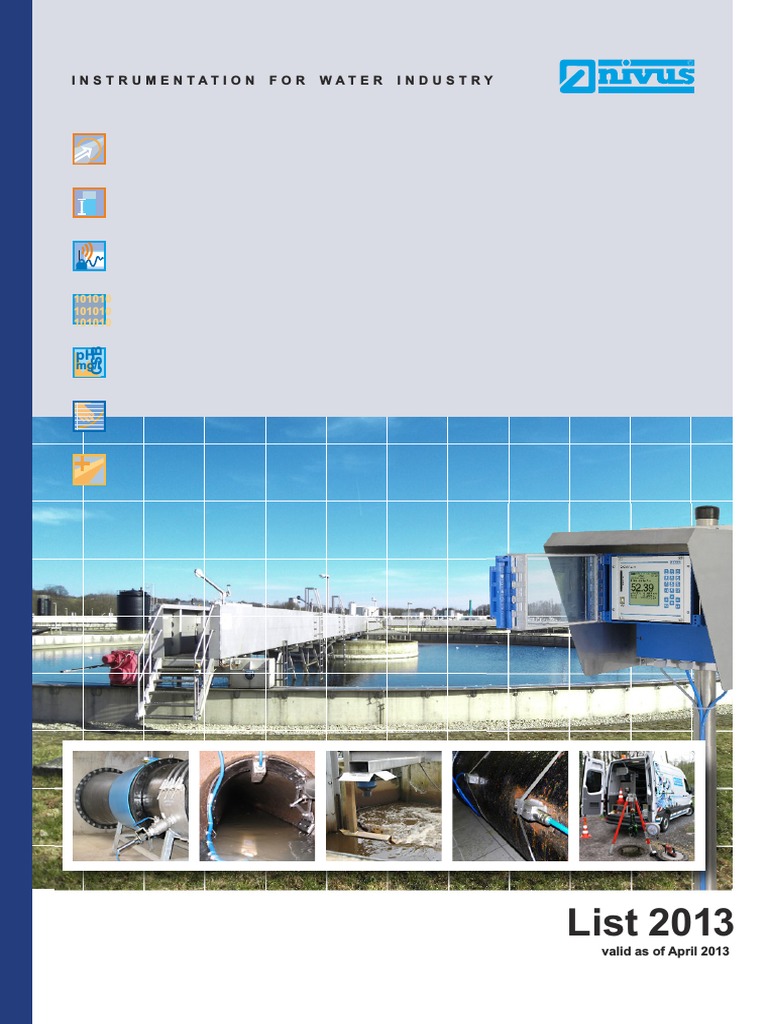 Parts List 2013 | PDF | Flow Measurement | Ultrasound