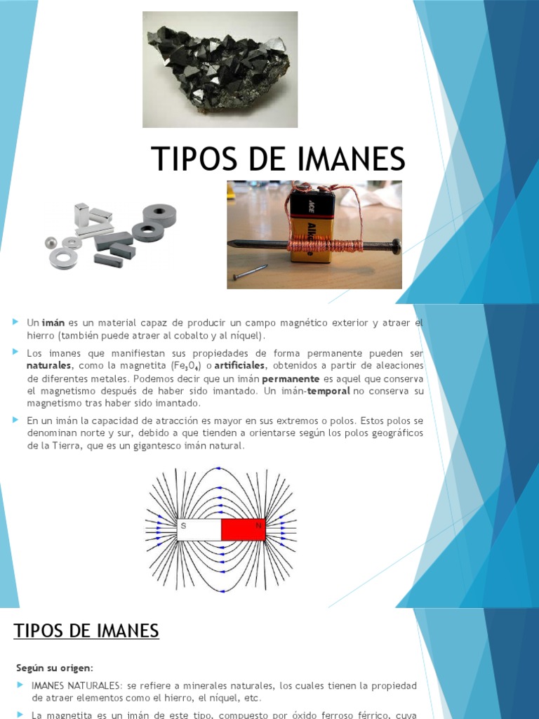 Tipos de Imanes | Imán | Magnetismo