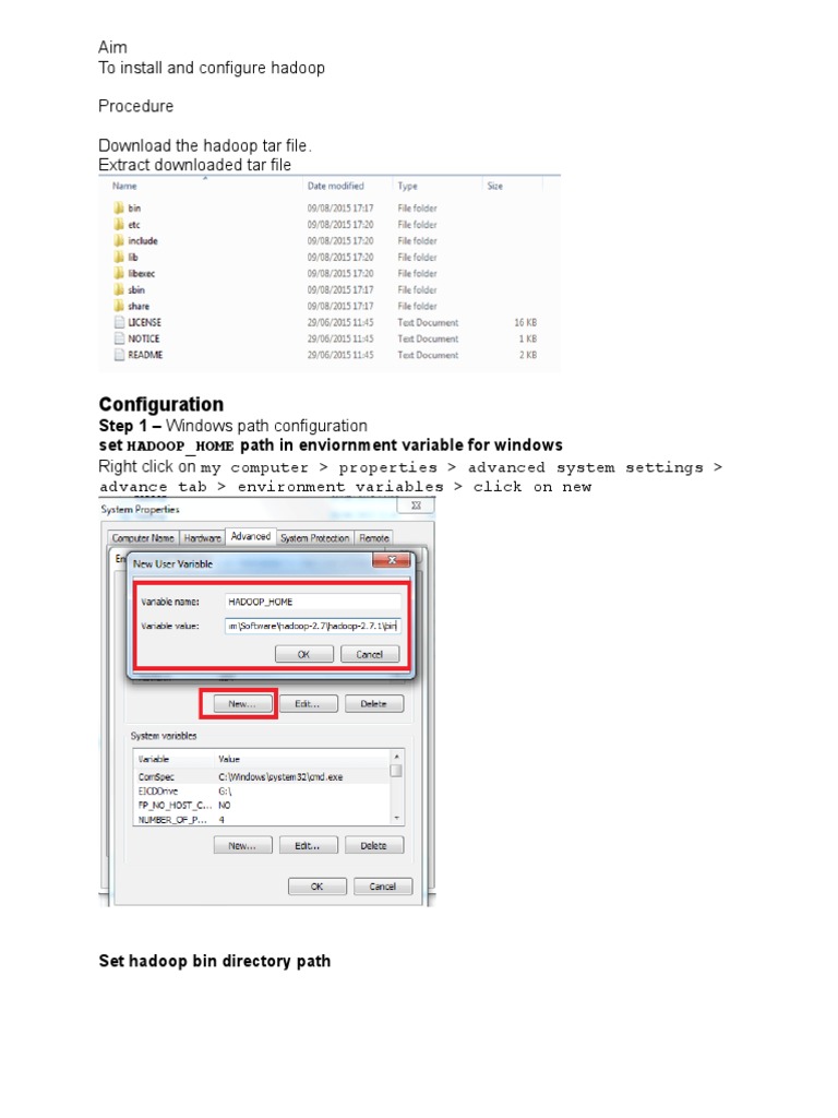 Hadoop On Windows | PDF | Directory (Computing) | Apache Hadoop Hadoop On Windows | PDF | Directory (Computing) | Apache Hadoop