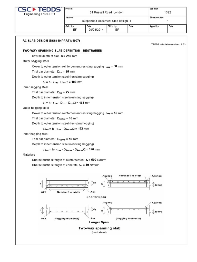 Slab Design Example | PDF | Strength Of Materials | Concrete