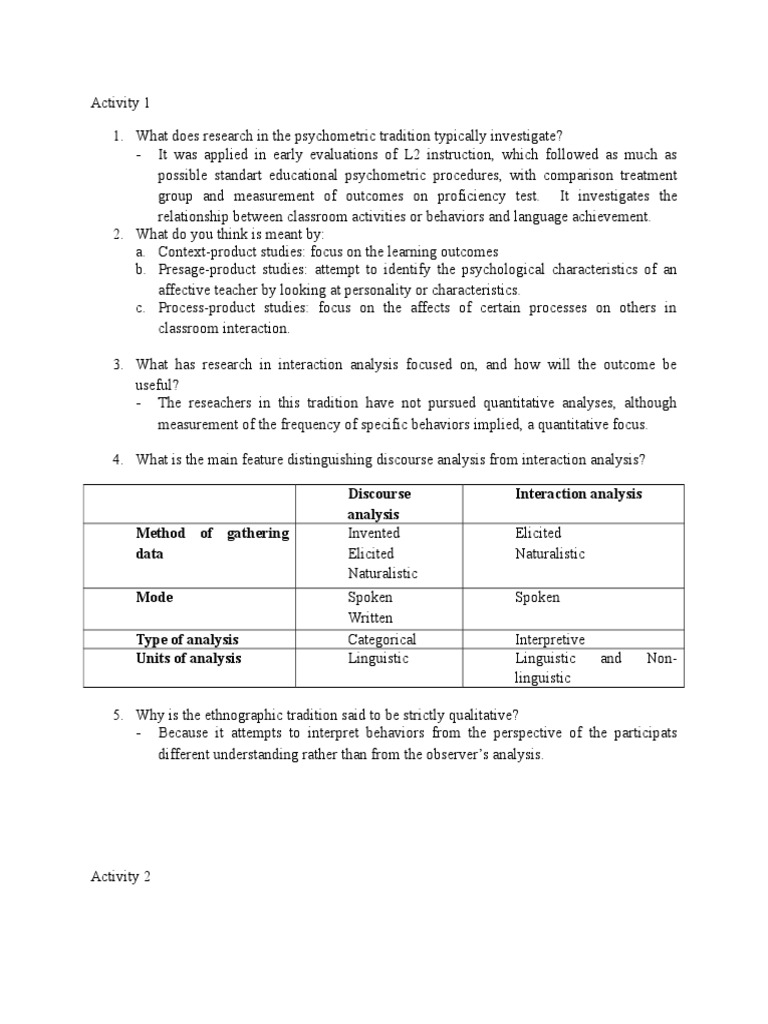 Handout 3 | PDF | Quantitative Research | Qualitative Research