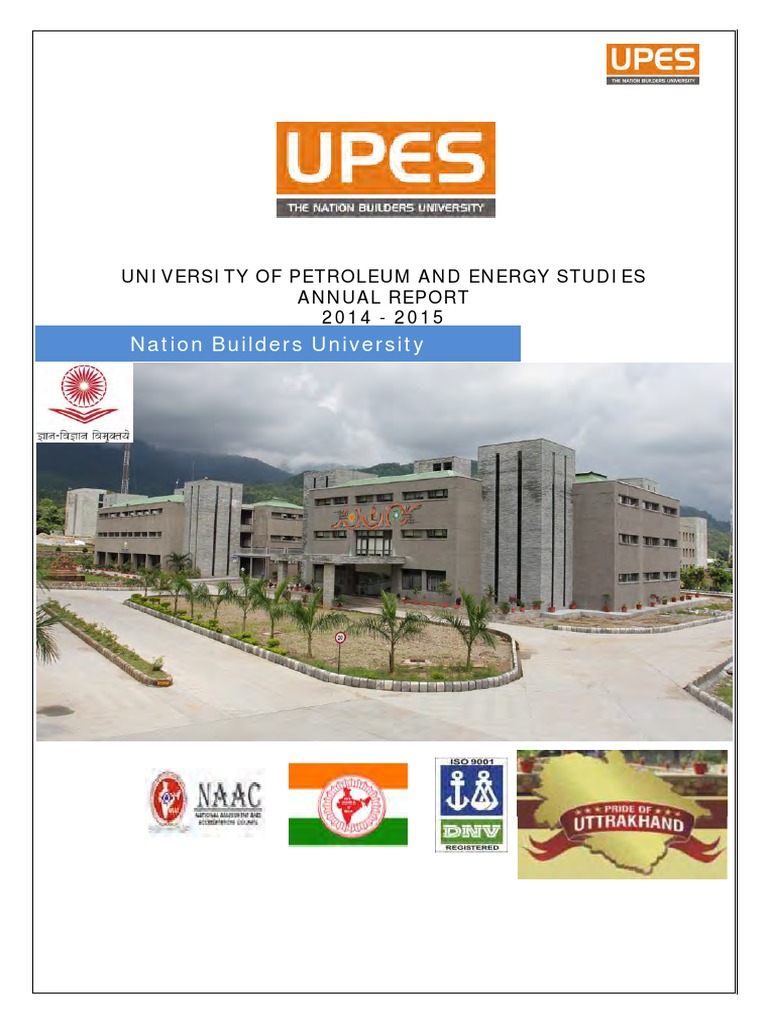 UPES_an_2014-15 | Doctor Of Philosophy | Academic Certificate