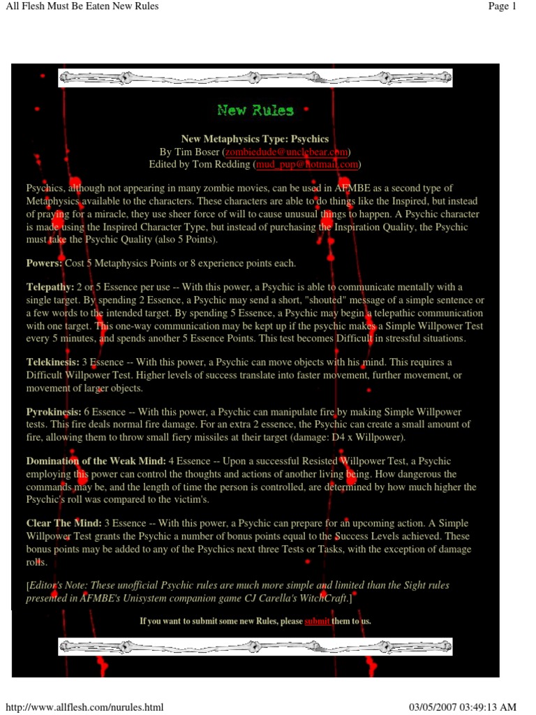 Afmbe - New Rules | PDF | Self Control | Self-Management