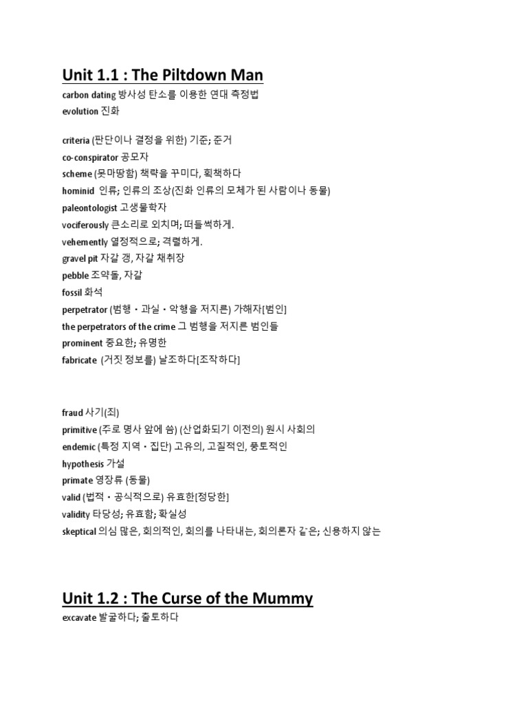 Reading For The Real World 3 - Vocabulary Words | PDF