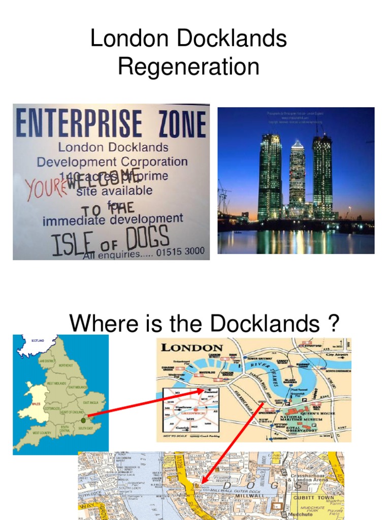 London Docklands Regeneration Overview | PDF | Economies | Business