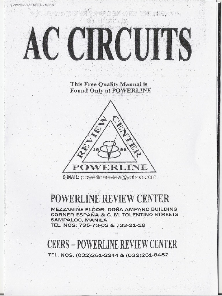 AC Circuits PDF | PDF