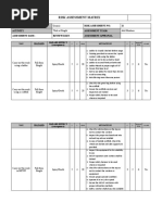 Lathe Machine Risk Assessment | PDF | Risk | Safety