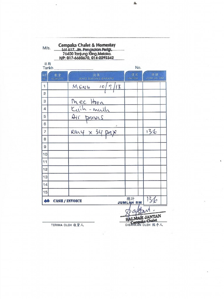 Resit Makan | PDF